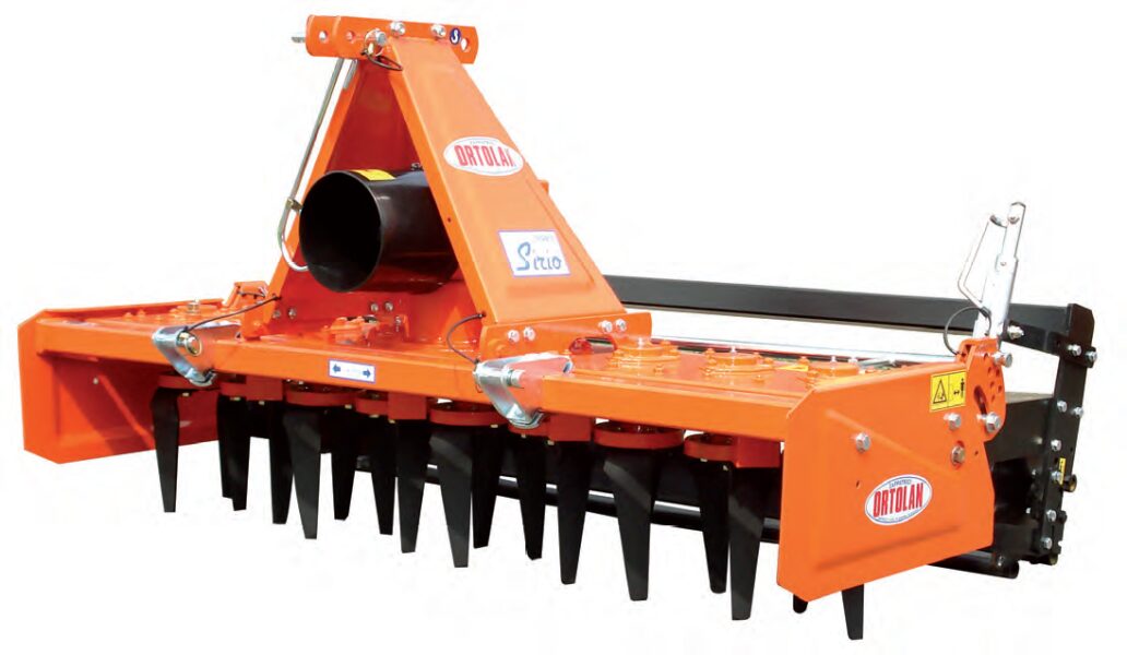 Ortolan herse rotative Sirio trois points - Machines De Schutter BV